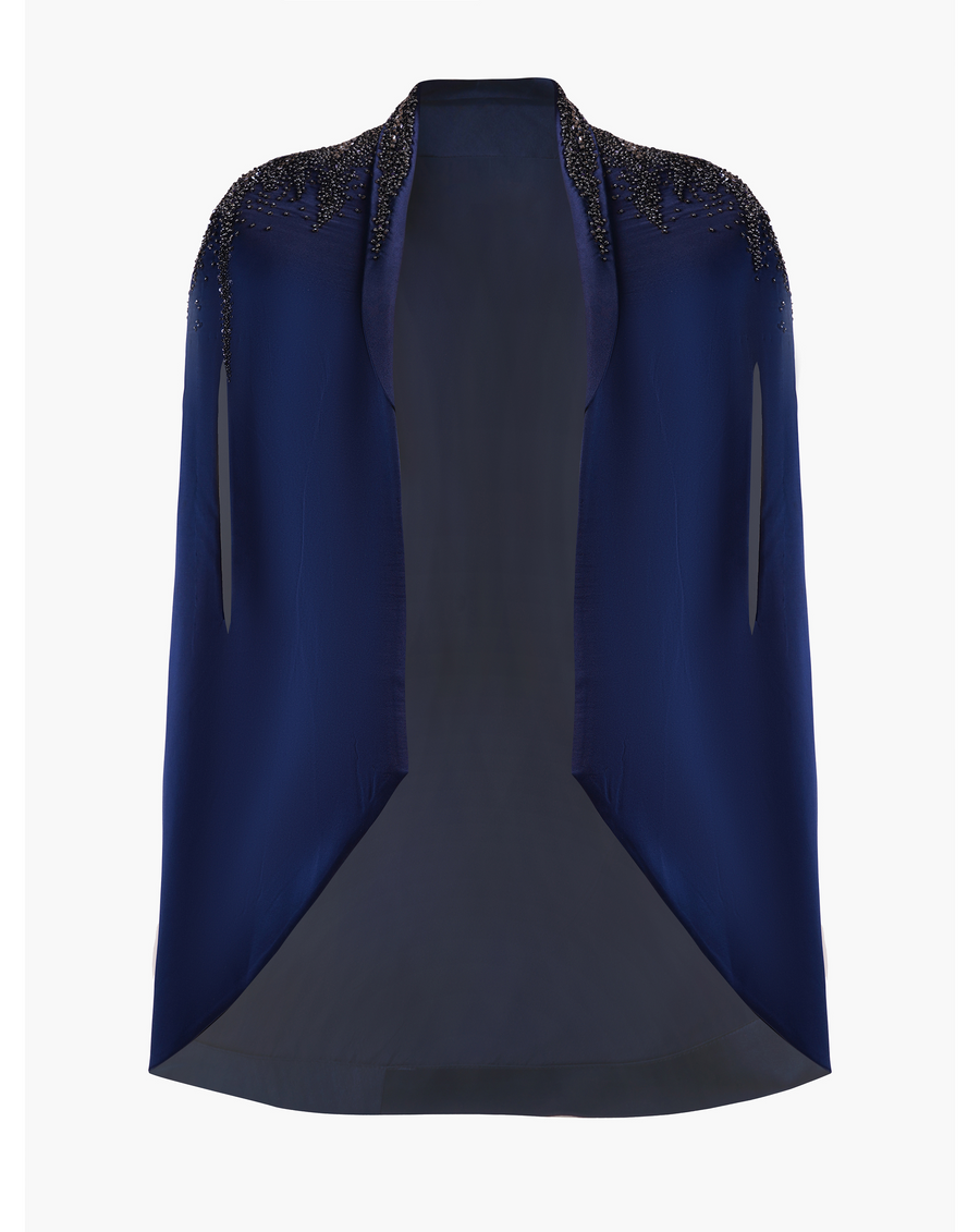 Nightfall Tailored Cape – Gaurav Gupta Official