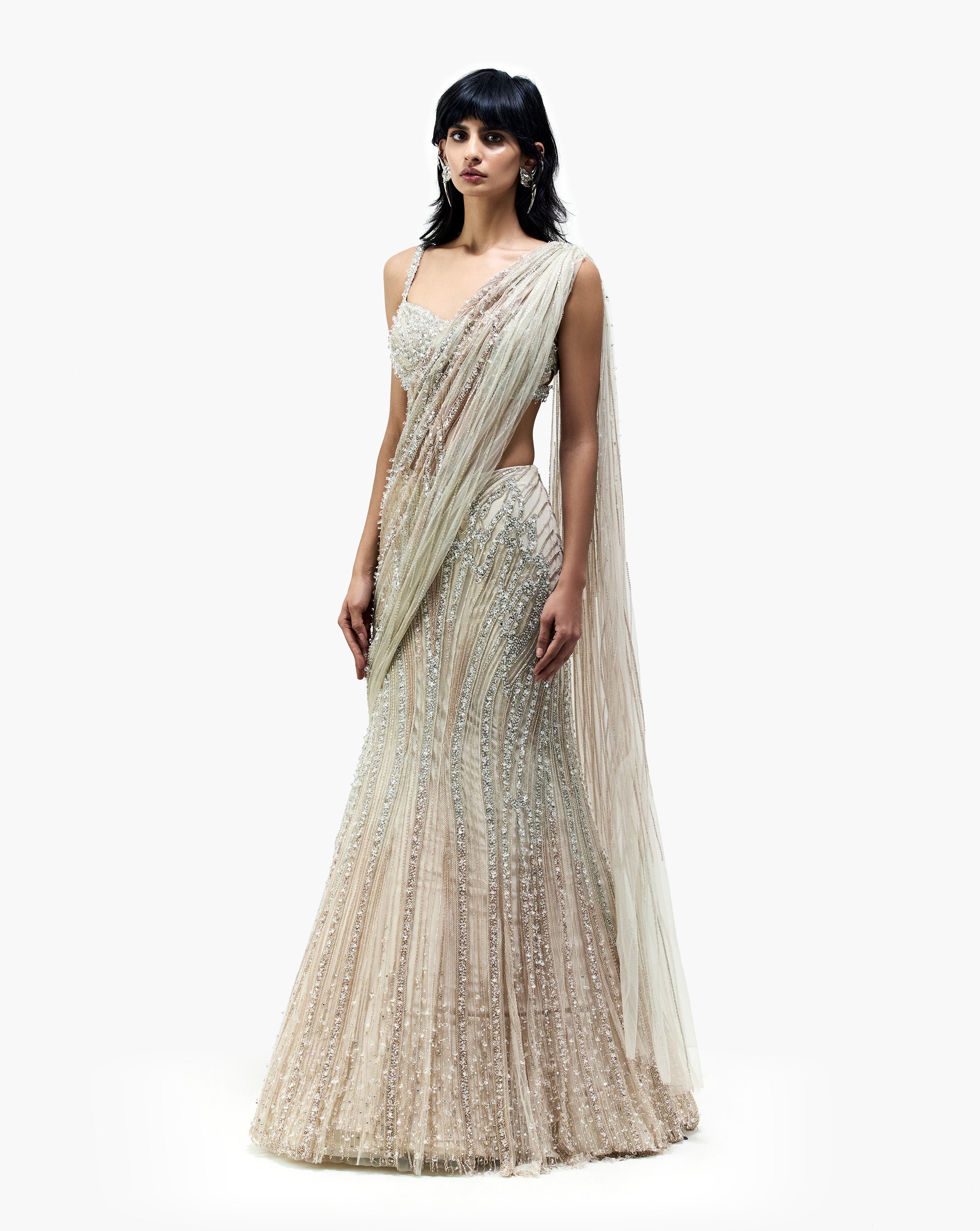 The Selune Saree – Gaurav Gupta Official