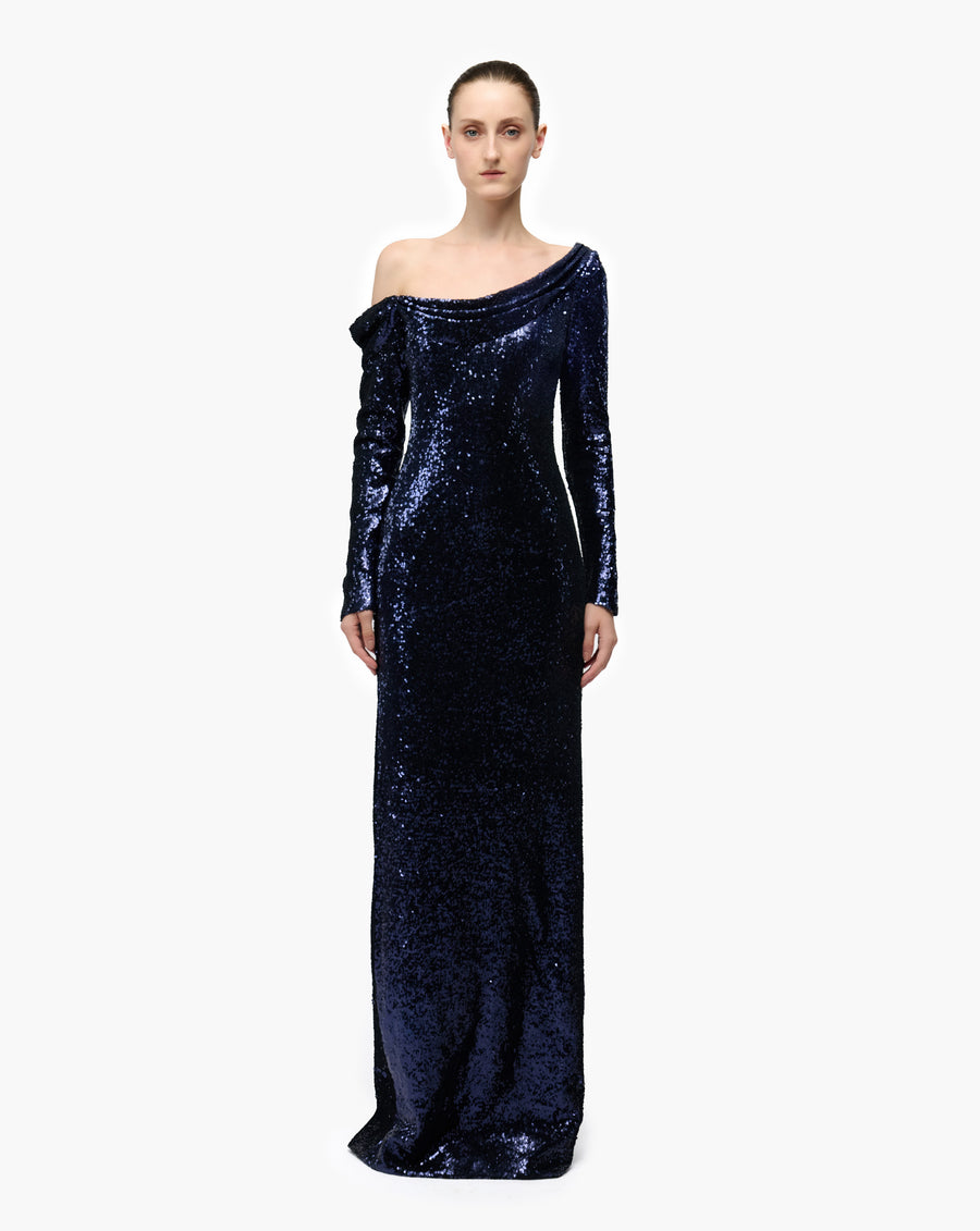 Comet Cowl Gown – Gaurav Gupta Official