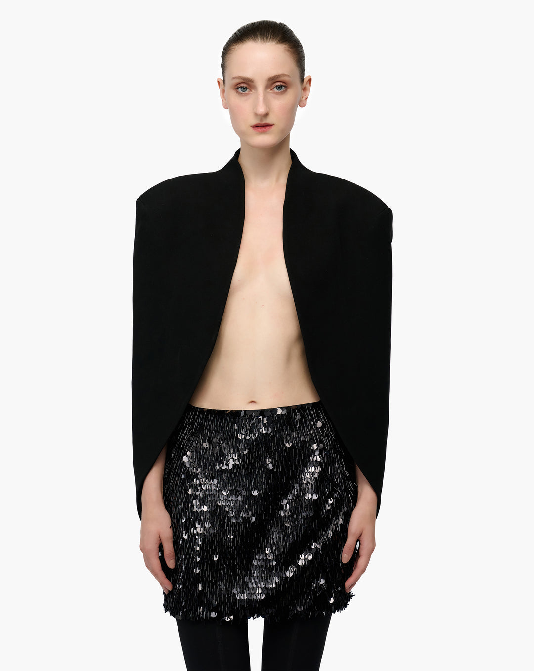 Structured Wave Cape – Gaurav Gupta Official