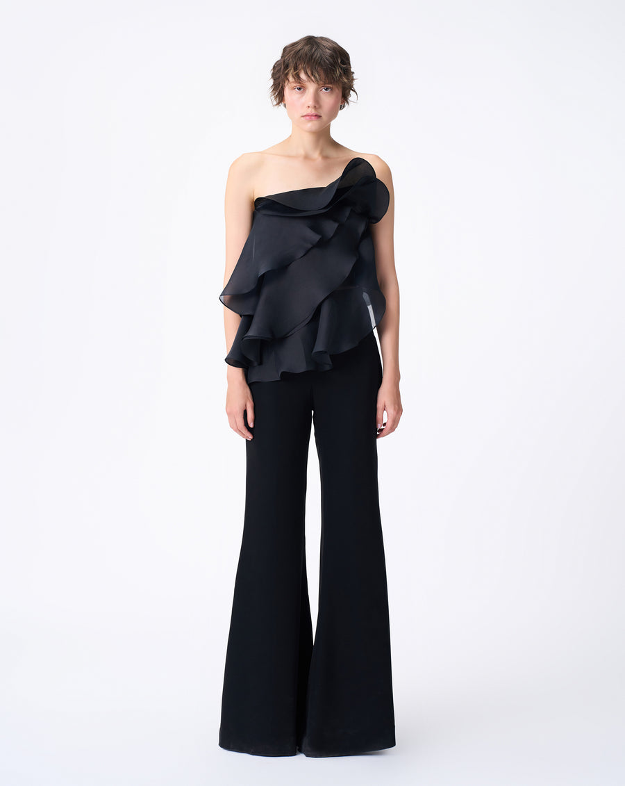 Chevron Ripple Top – Gaurav Gupta Official